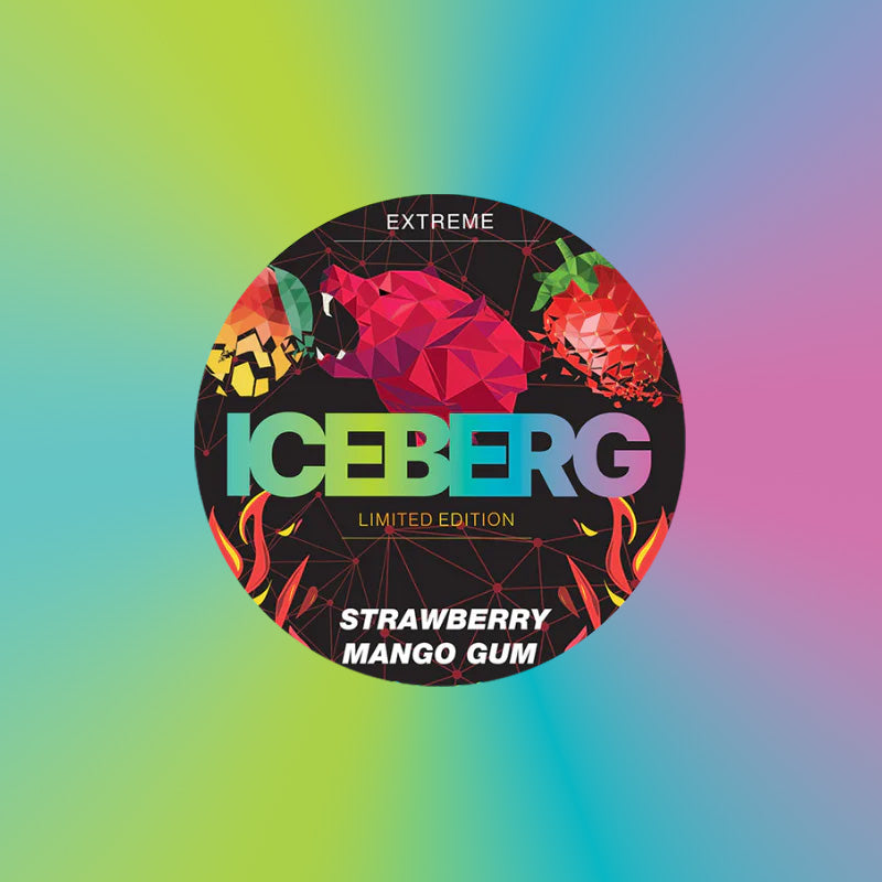 ICEBERG STRAWBERRY MANGO GUM – Snusbanden